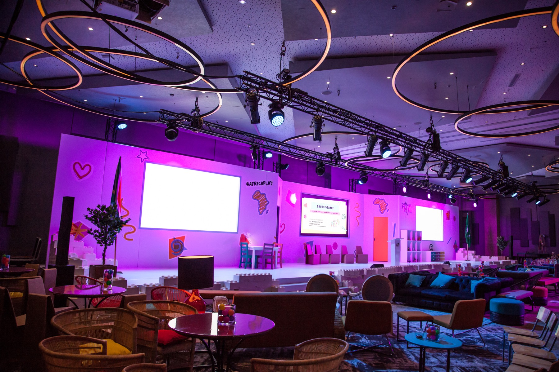 Portfolio of Stage and Production events | Audiovisual Company in SA